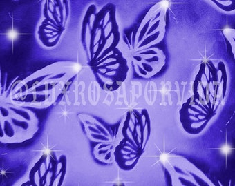 Purple 2000s Backdrop - Etsy