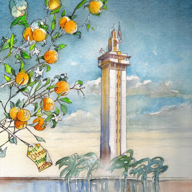 Citrus Painting - Etsy