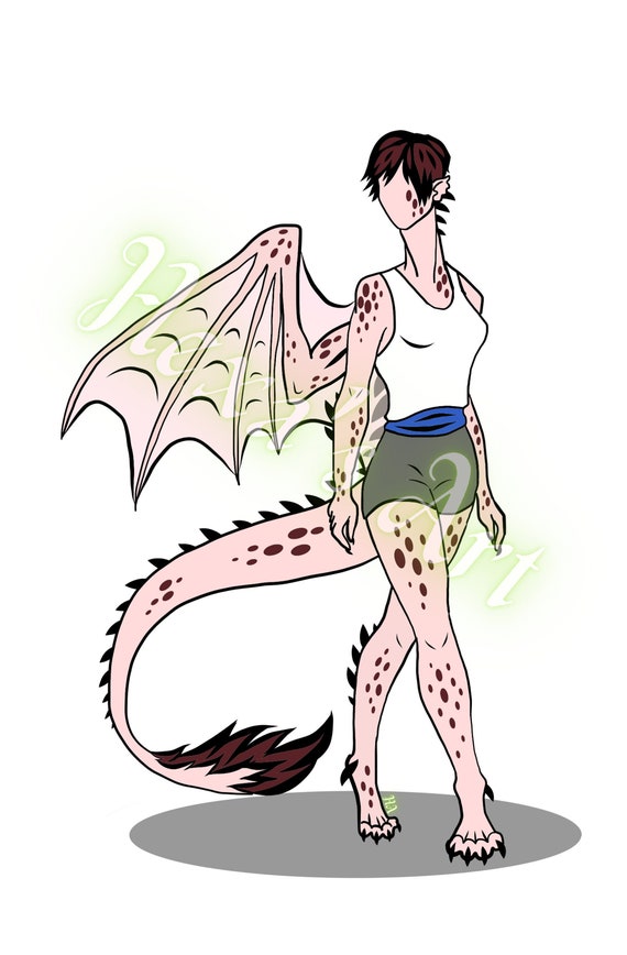 Human Dragoness