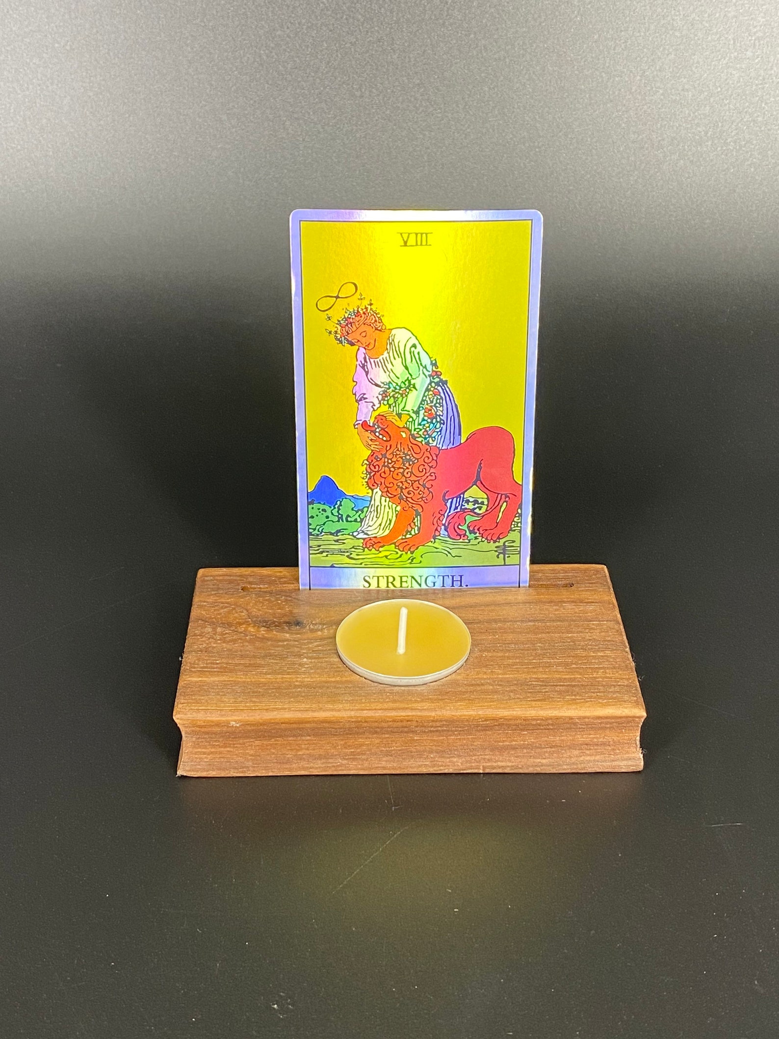 Solid Exotic Wood Single Tarot Card Holders | Etsy