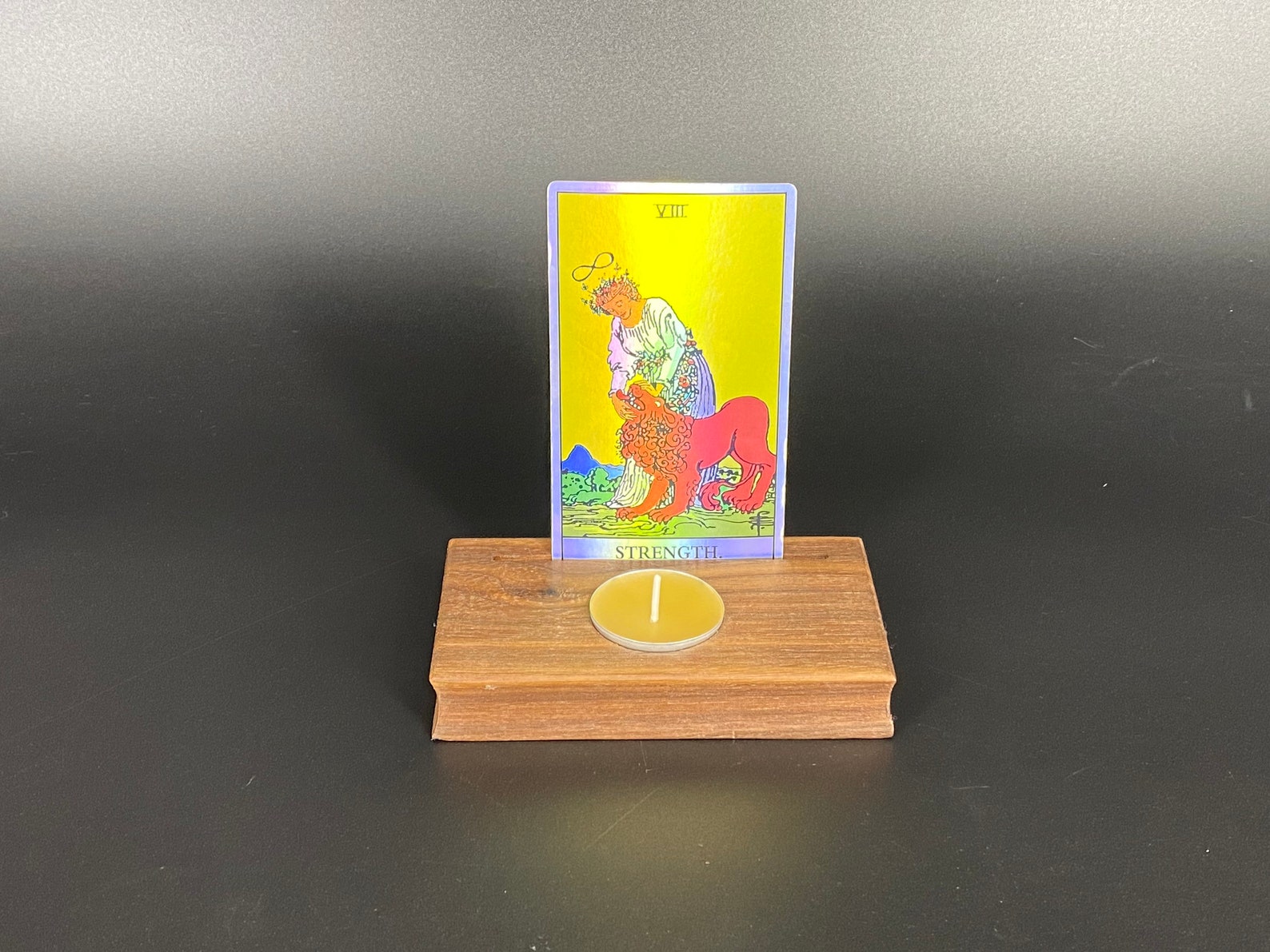 Solid Exotic Wood Single Tarot Card Holders - Etsy