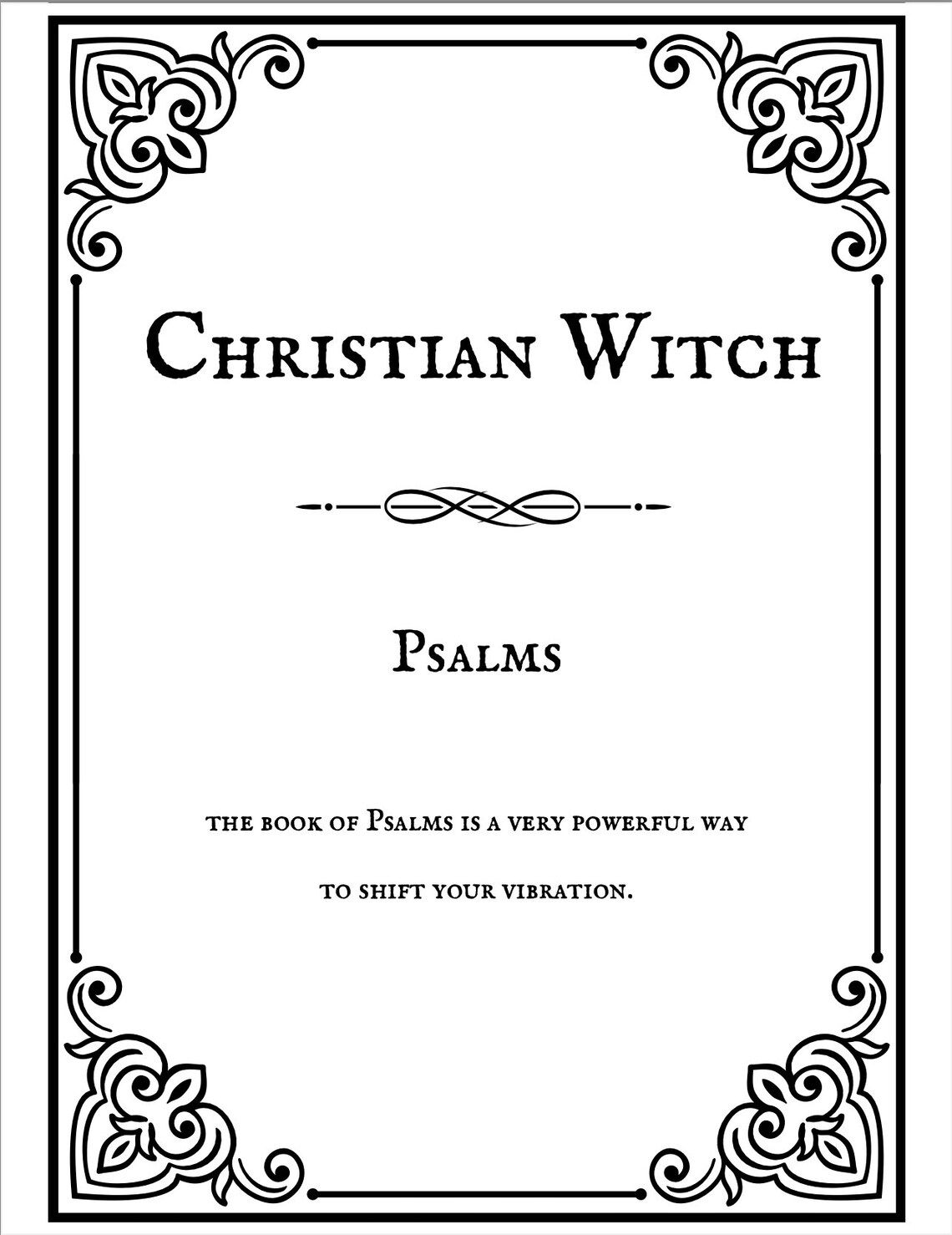 Christian Witch Book of PSALM SPELLS - MONEY Wealth and Success ...
