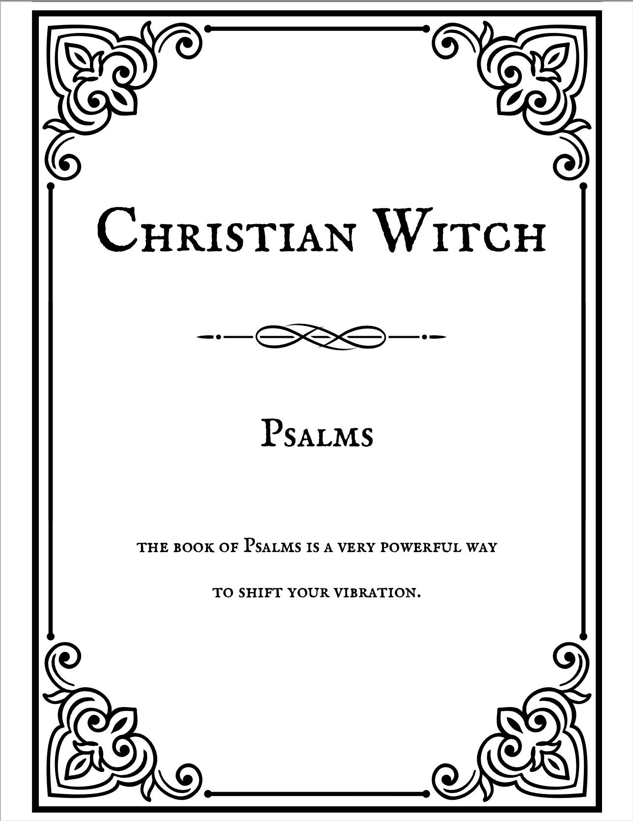 Christian Witch Book of PSALM SPELLS - MONEY Wealth and Success ...