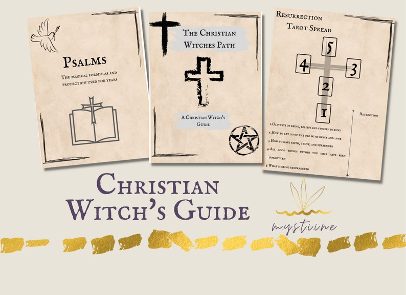 Christian Witches Book of Shadows Bundle - Etsy
