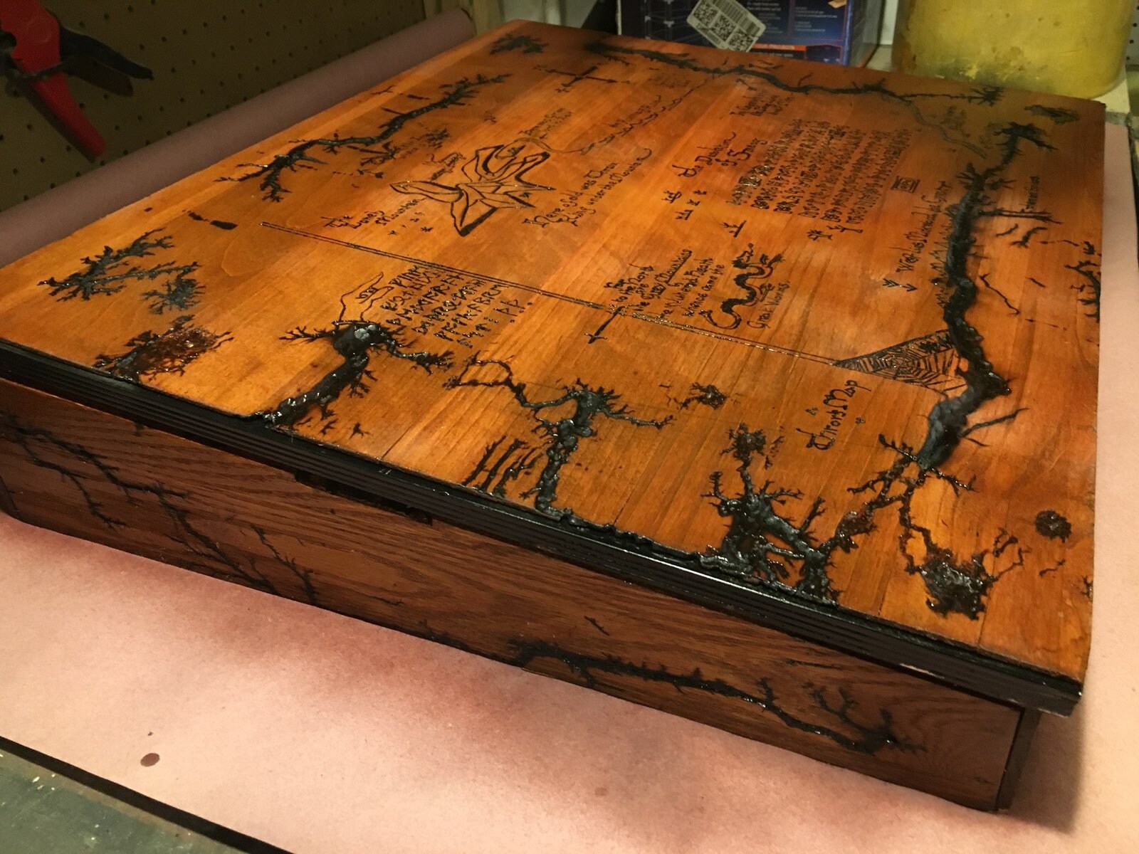Hobbit inspired Table Top Desk. One of a kind | Etsy