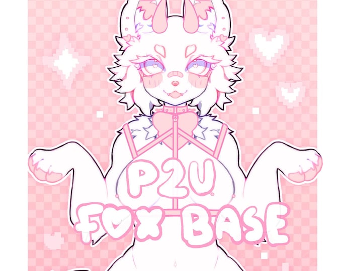 Fox Anthro Furry Base (psd File and Zip File Only!) - Etsy