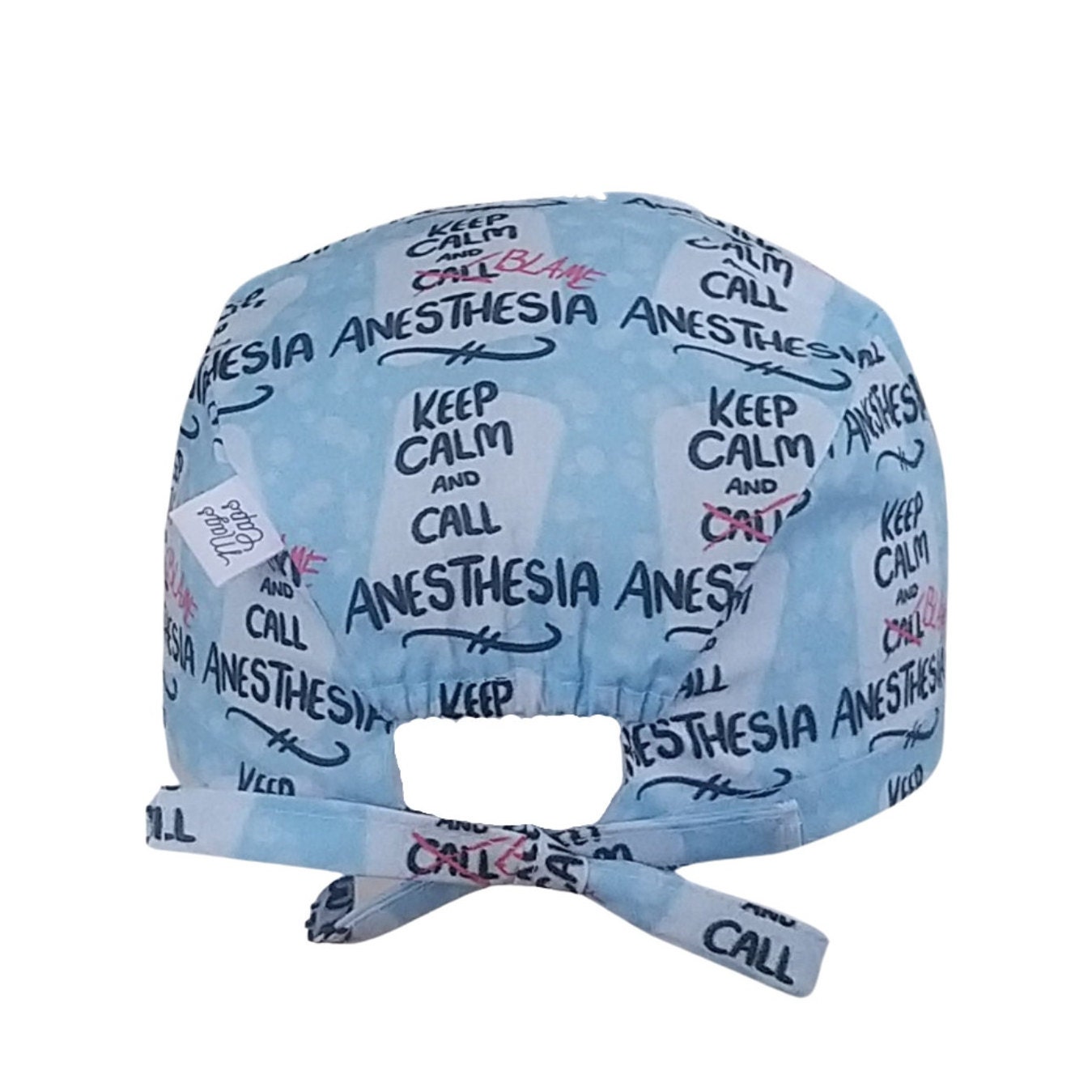 Scrub Cap blame Anesthesia Block Cap Scrub Cap - Etsy