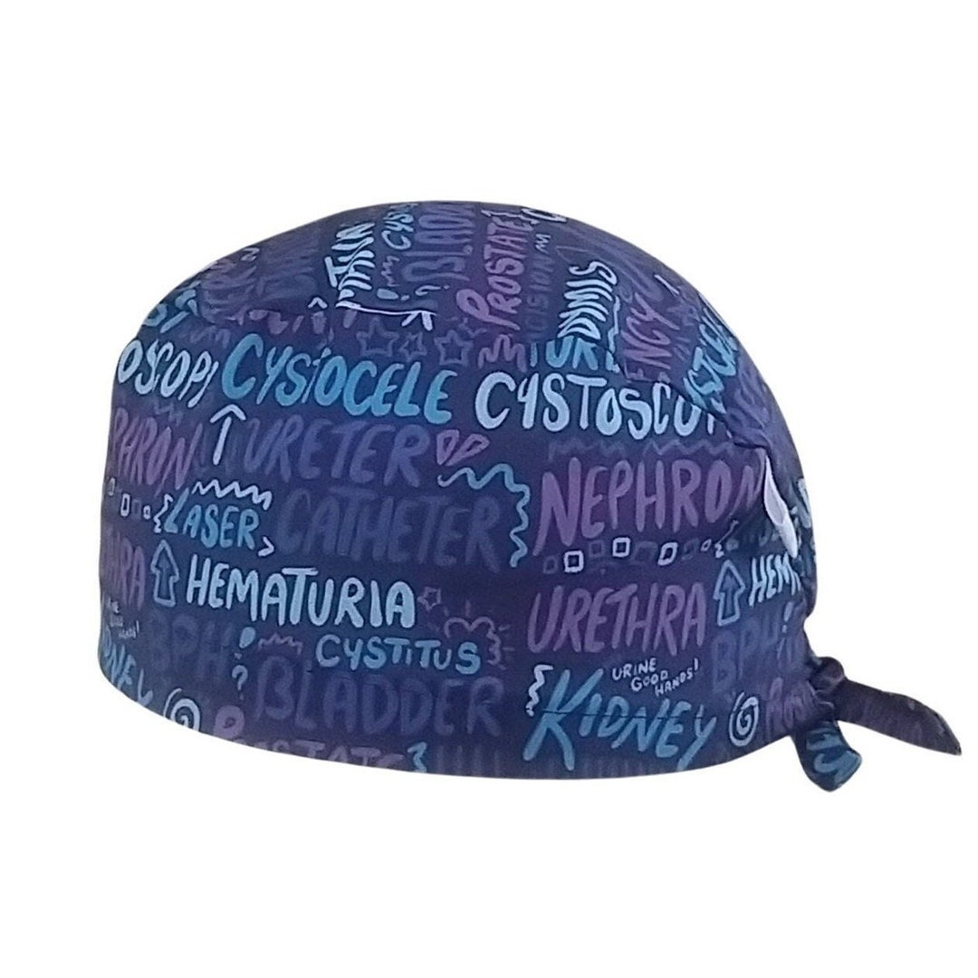 Urology Scrub Cap. Euro Cap. 3 Models to Choose From: Long Hair ...