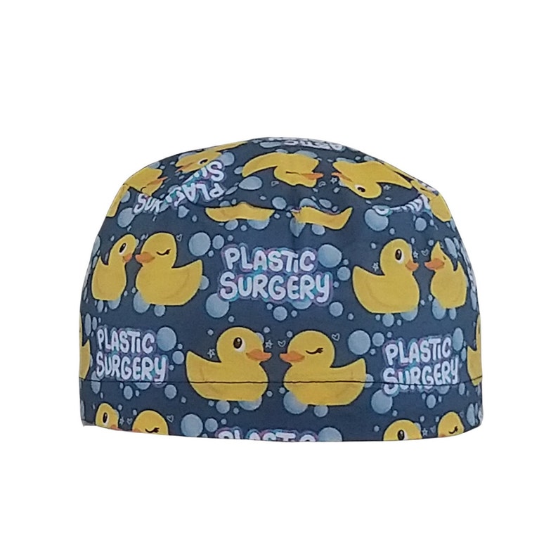 Scrub Cap Plastic Surgery Block Cap, Yellow Plastic Ducks, 3 Sizes to ...