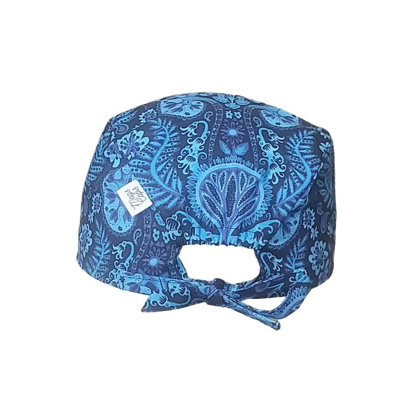 Scrub Cap Calot Anatomy of the Kidney Blue Customizable Cotton 2 Sizes ...