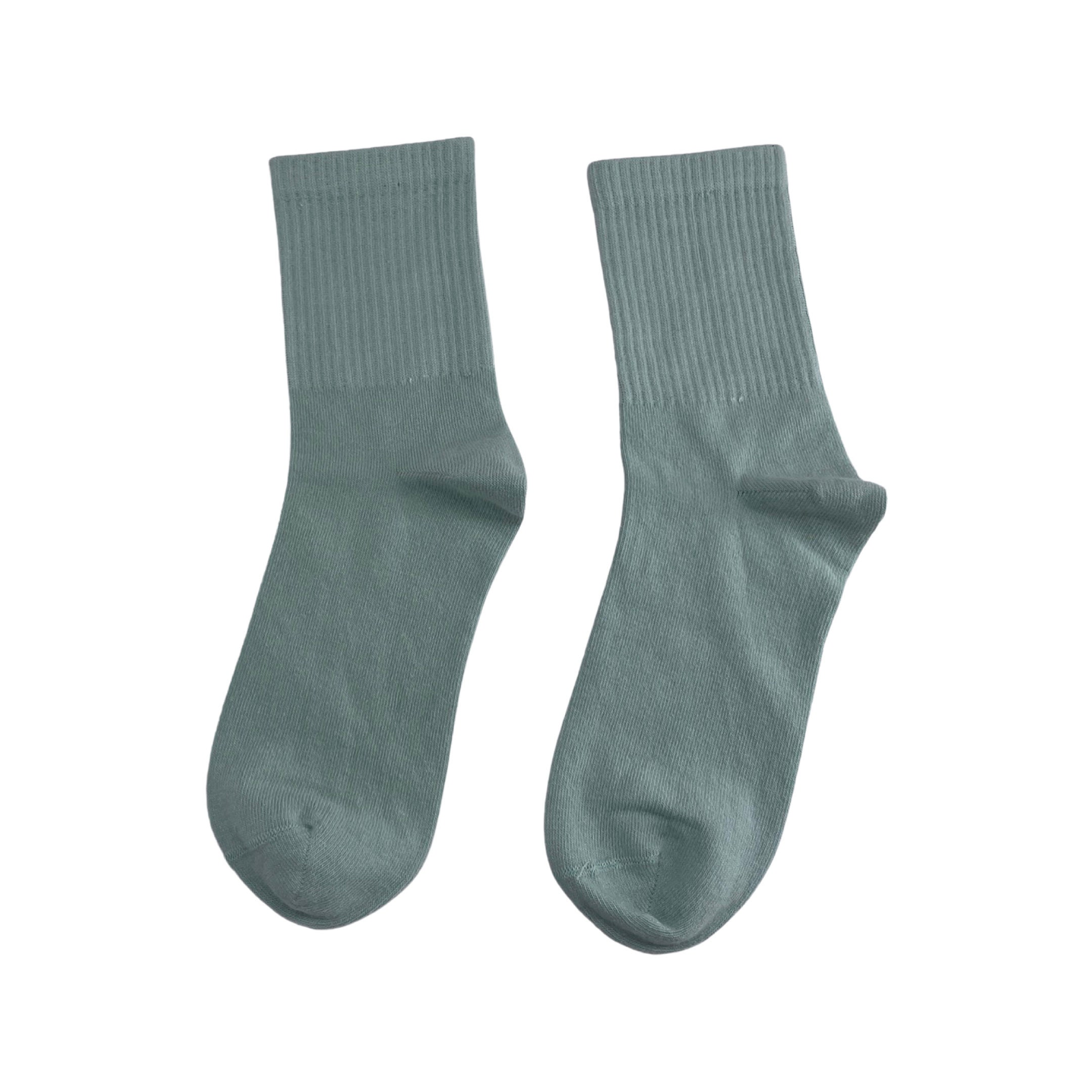 Calcetines de un solo color / 2 pares de paquete de calcetines | Etsy