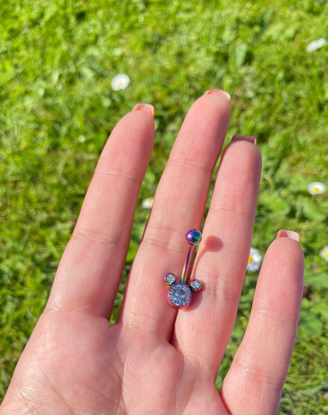 Mickey Mouse Belly Button Ring Navel Ring Belly Piercing - Etsy