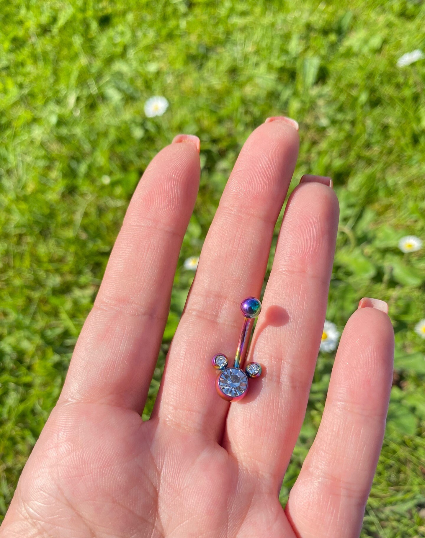 Mickey Mouse Belly Button Ring Navel Ring Belly Piercing - Etsy