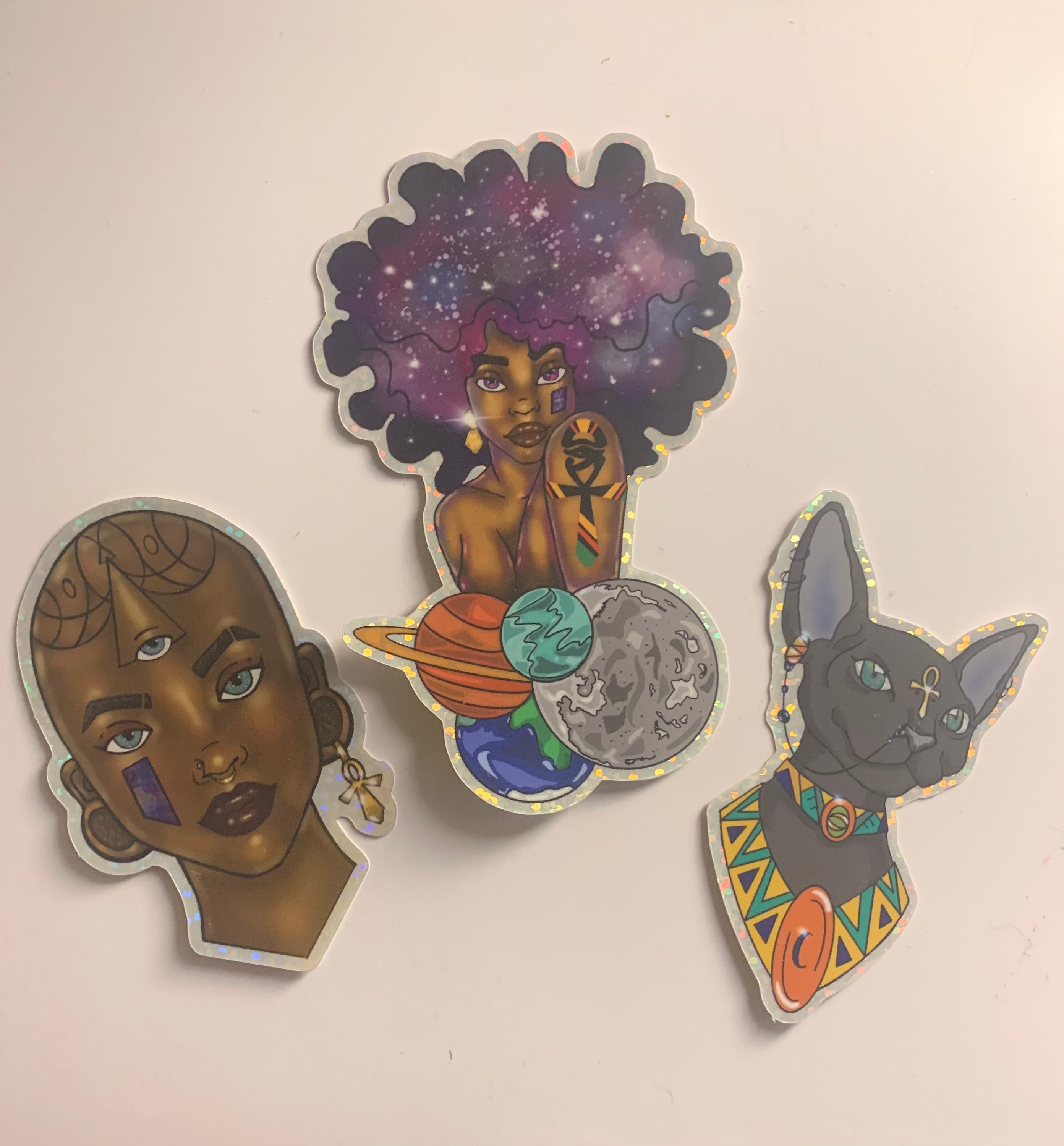 Glitter Goddesses Sticker Pack - Etsy
