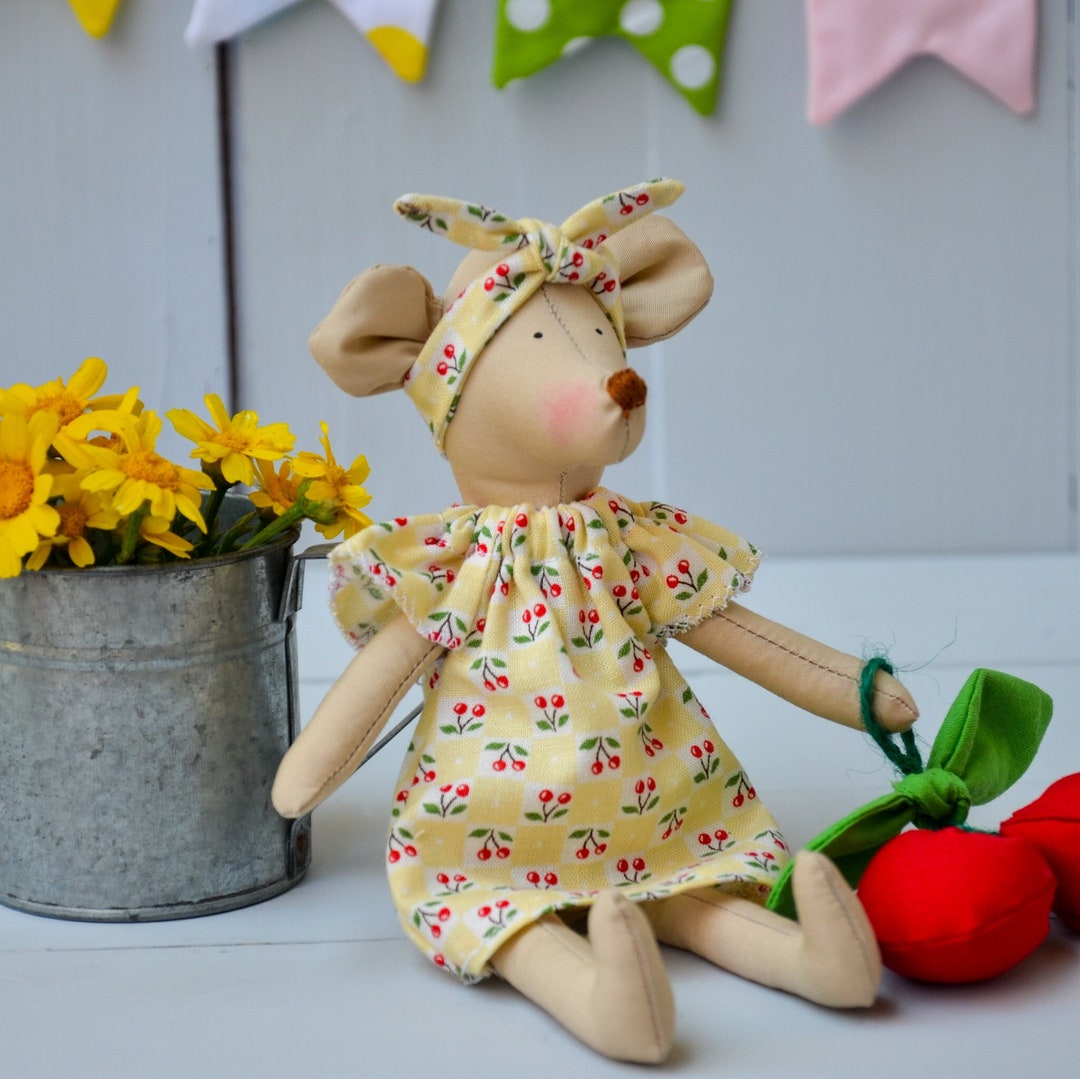 Maileg Mouse Toy , Small Mouse , Birthday Gift for Kids , Tilda Mouse ...