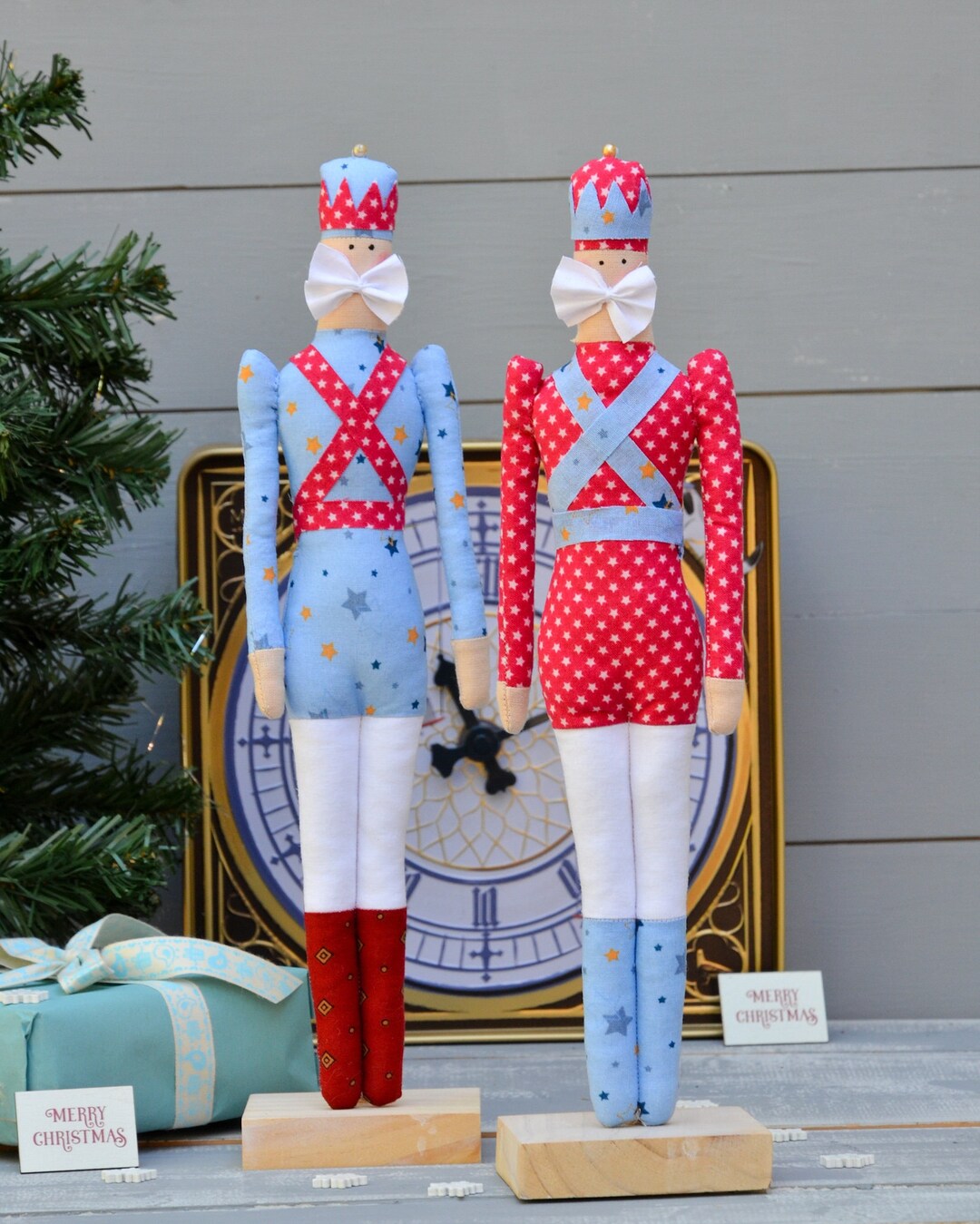 Nutcracker Soldier christmas Tilda Nutcracker Christmas - Etsy