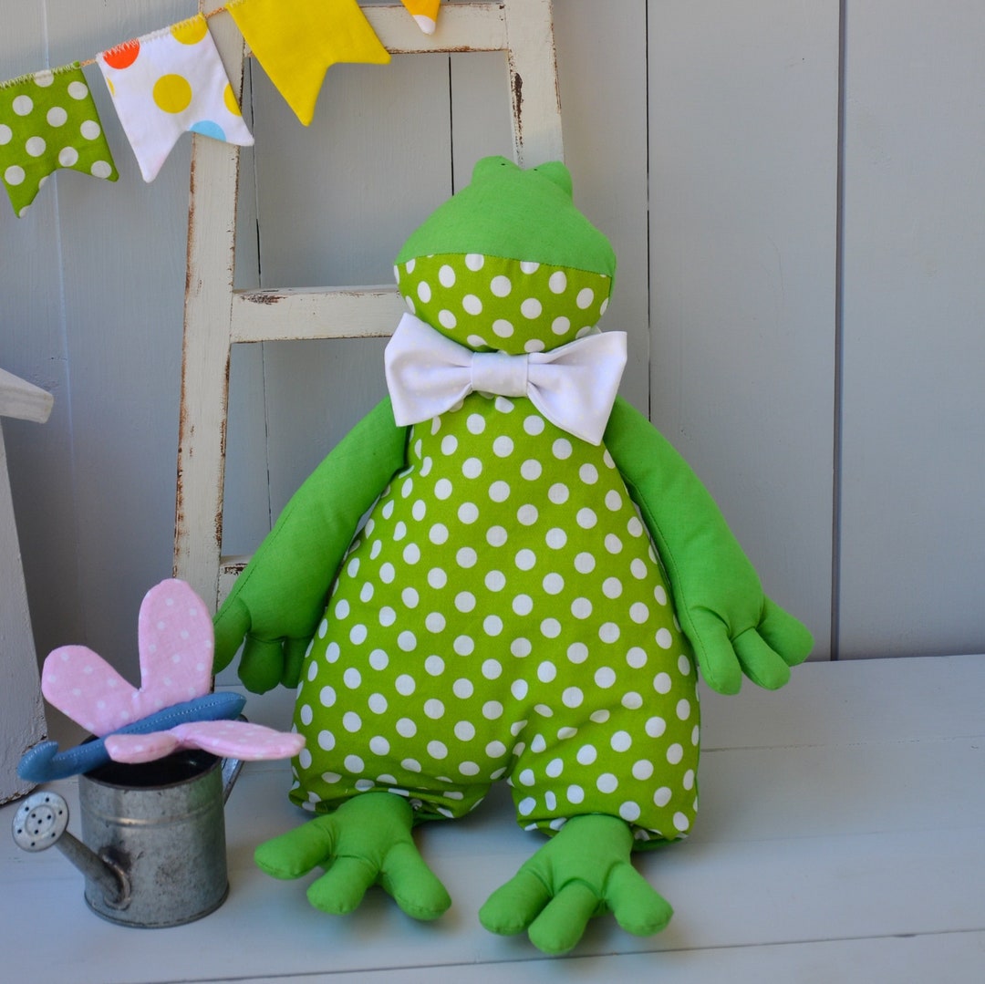 Tilda Frog , Handmade Frog Toy , Stuffed Animal , Froggy Doll , Frog ...