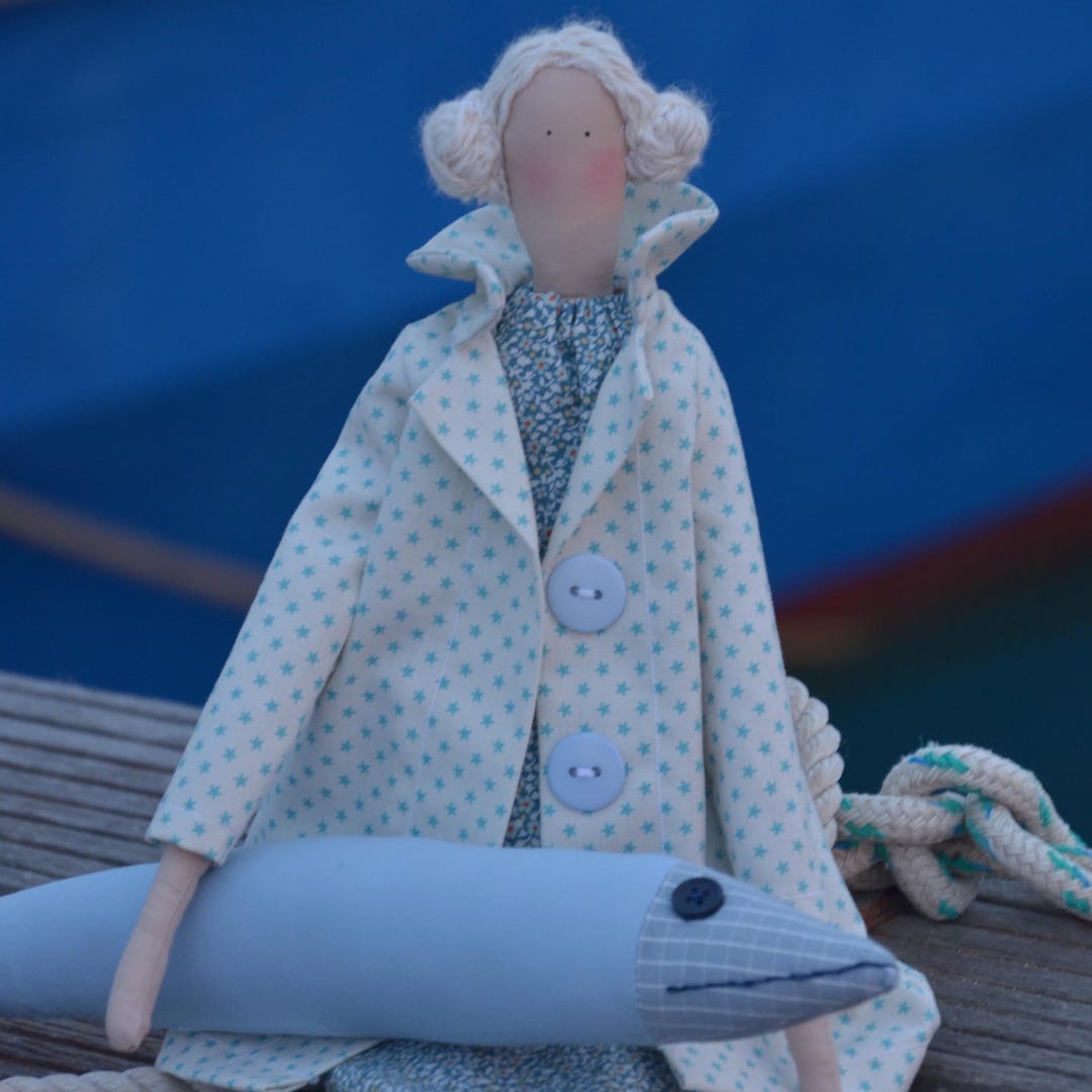 Tilda Doll, Seaside Decor, Nautical Home Decor - Etsy