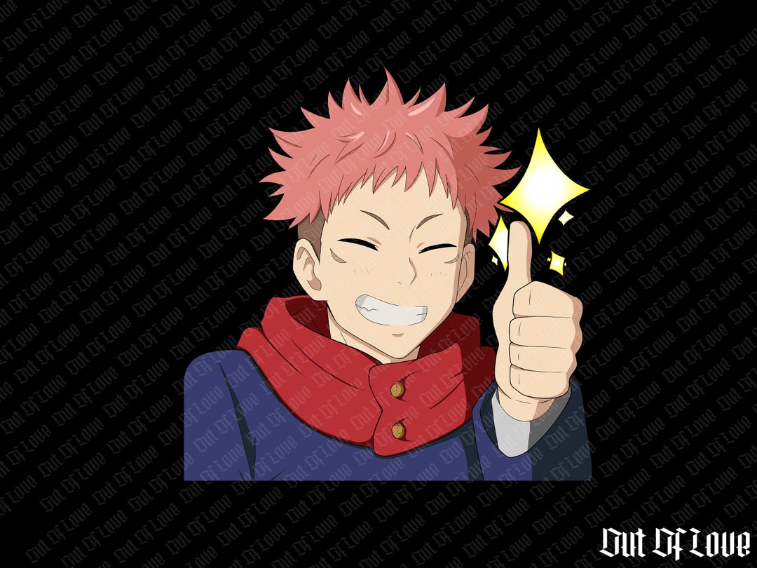 Yuji Anime Peeker - Etsy