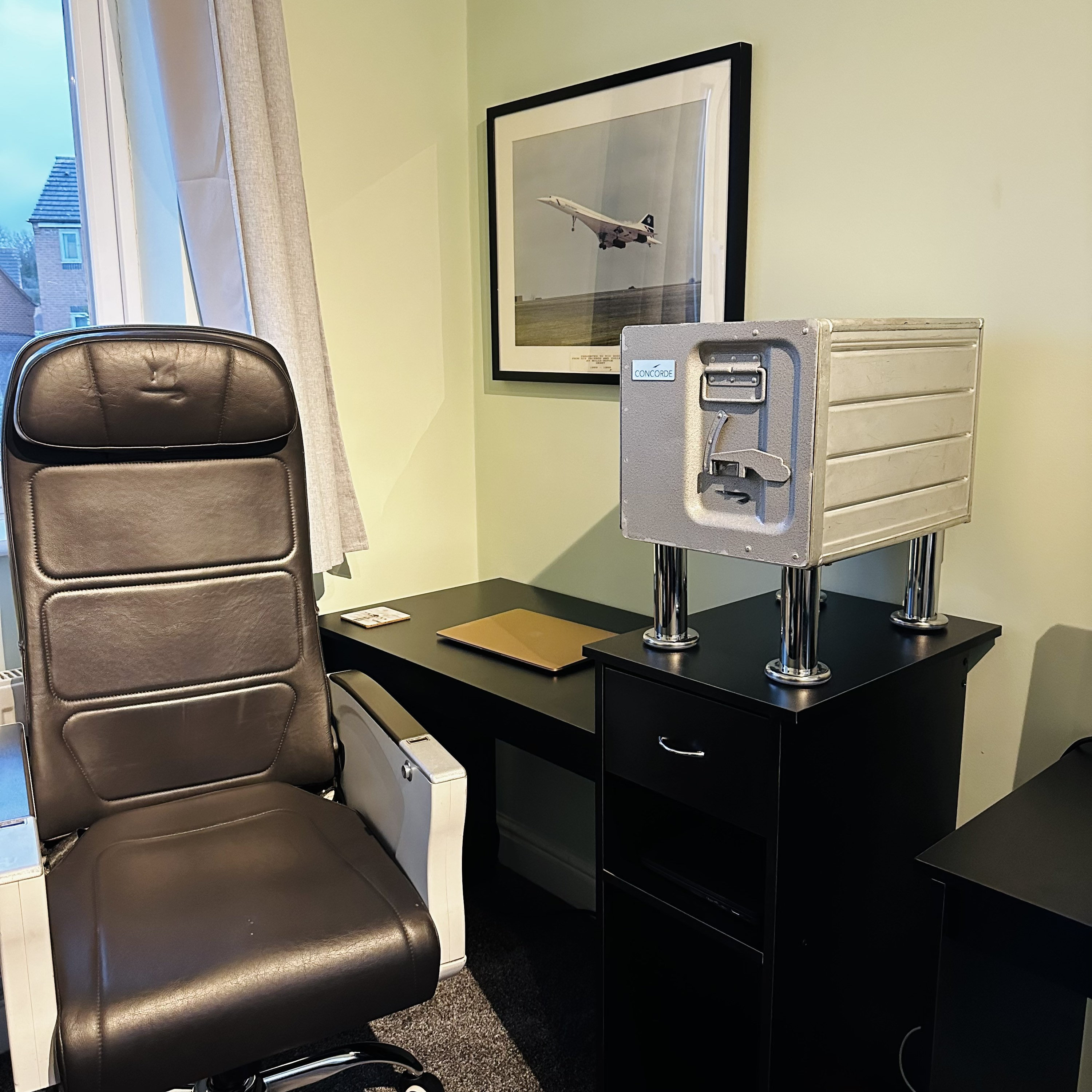 British Airways Concorde G-BOAC Galley Box Meal Cart Airline Speedbird ...