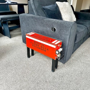 Black Box Flight Data Recorder Coffee Table Fuselage Airline Aviation ...