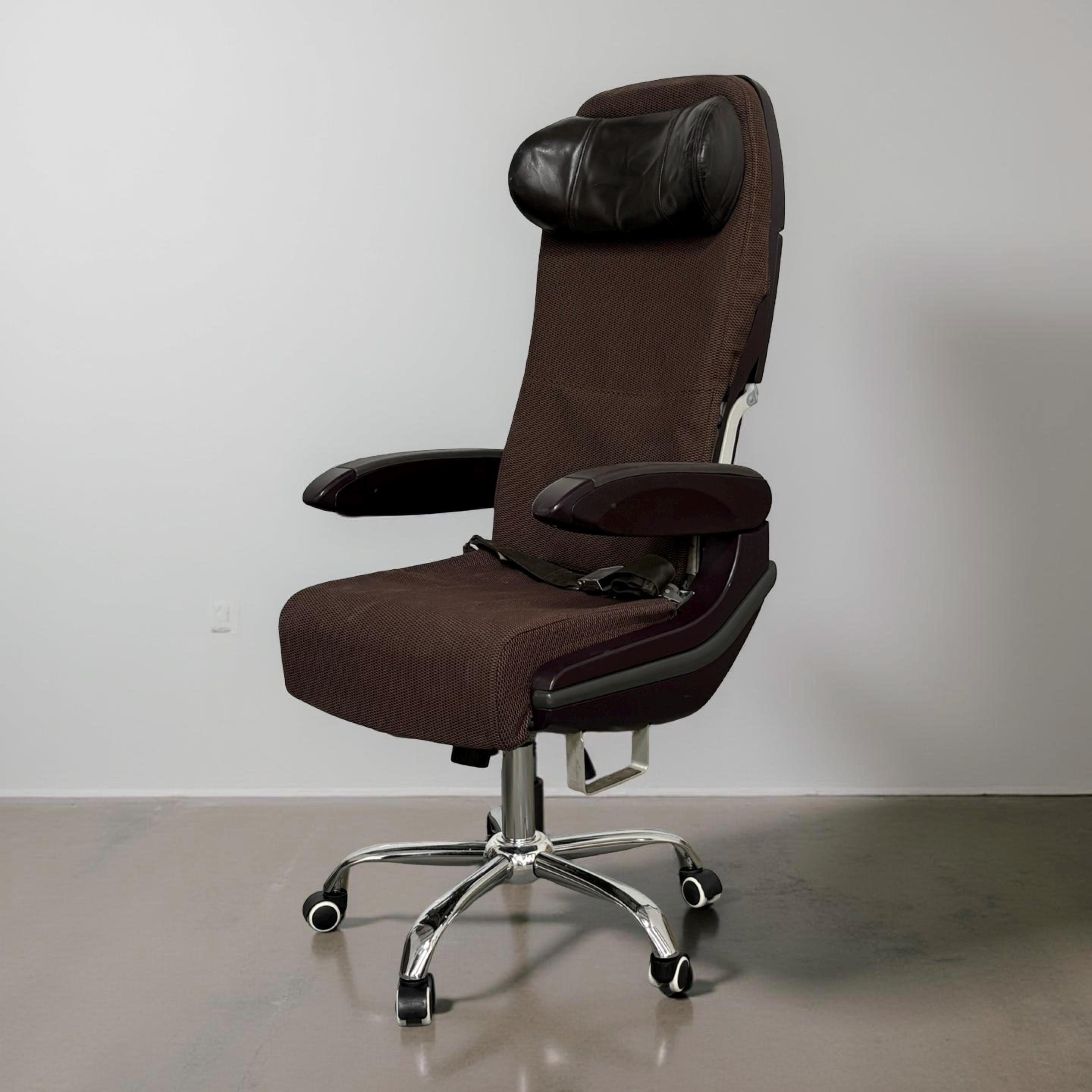 Virgin Atlantic Boeing 747 G-VXLG Upcycled Office Chair Jumbo Economy ...
