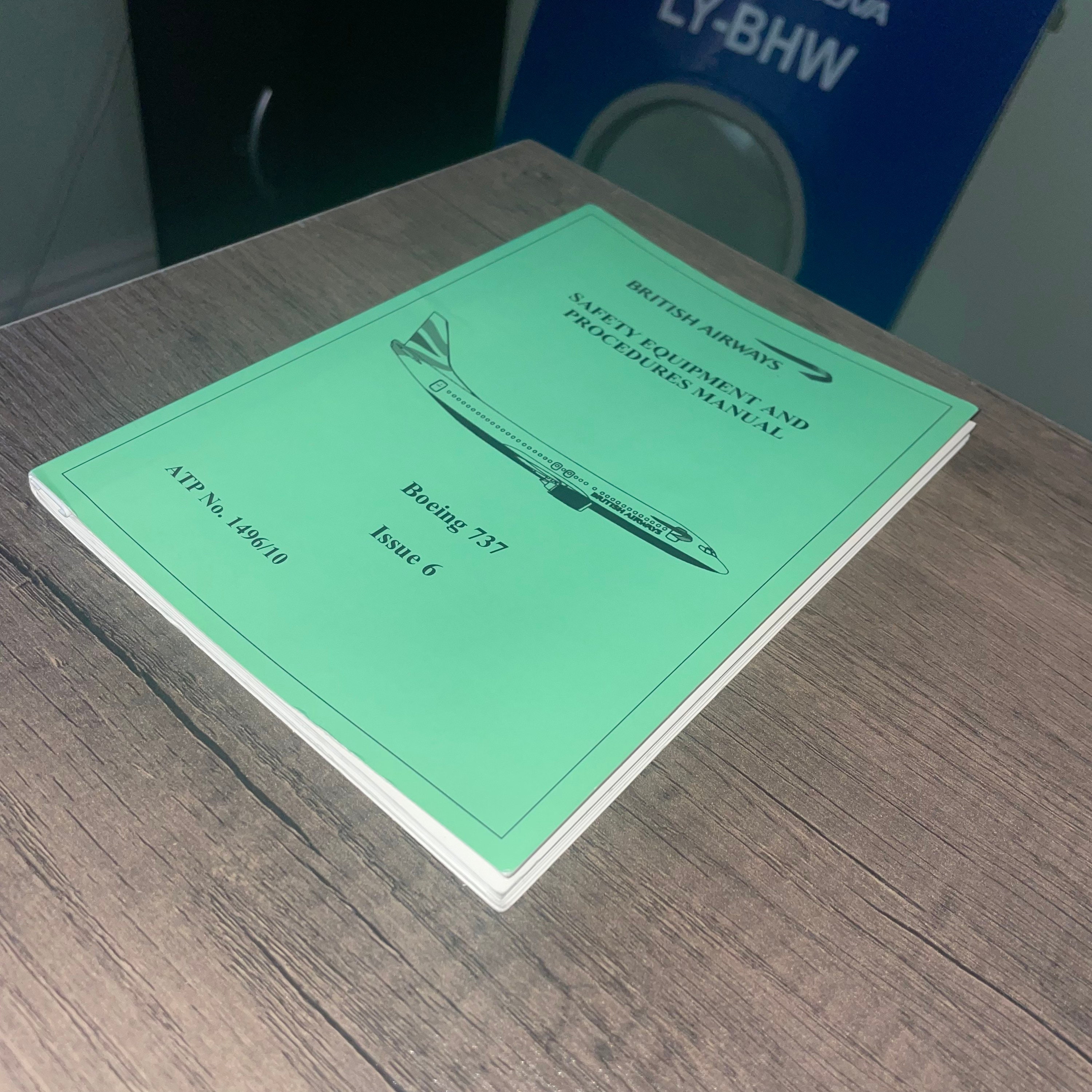 British Airways Boeing 737 Safety Equipment Manual Revision Engineering ...