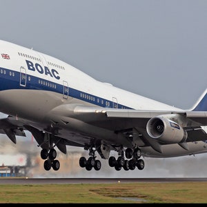 Boeing 747 Jet Engine Vented Pylon Fairing Fuselage Cut Airline ...