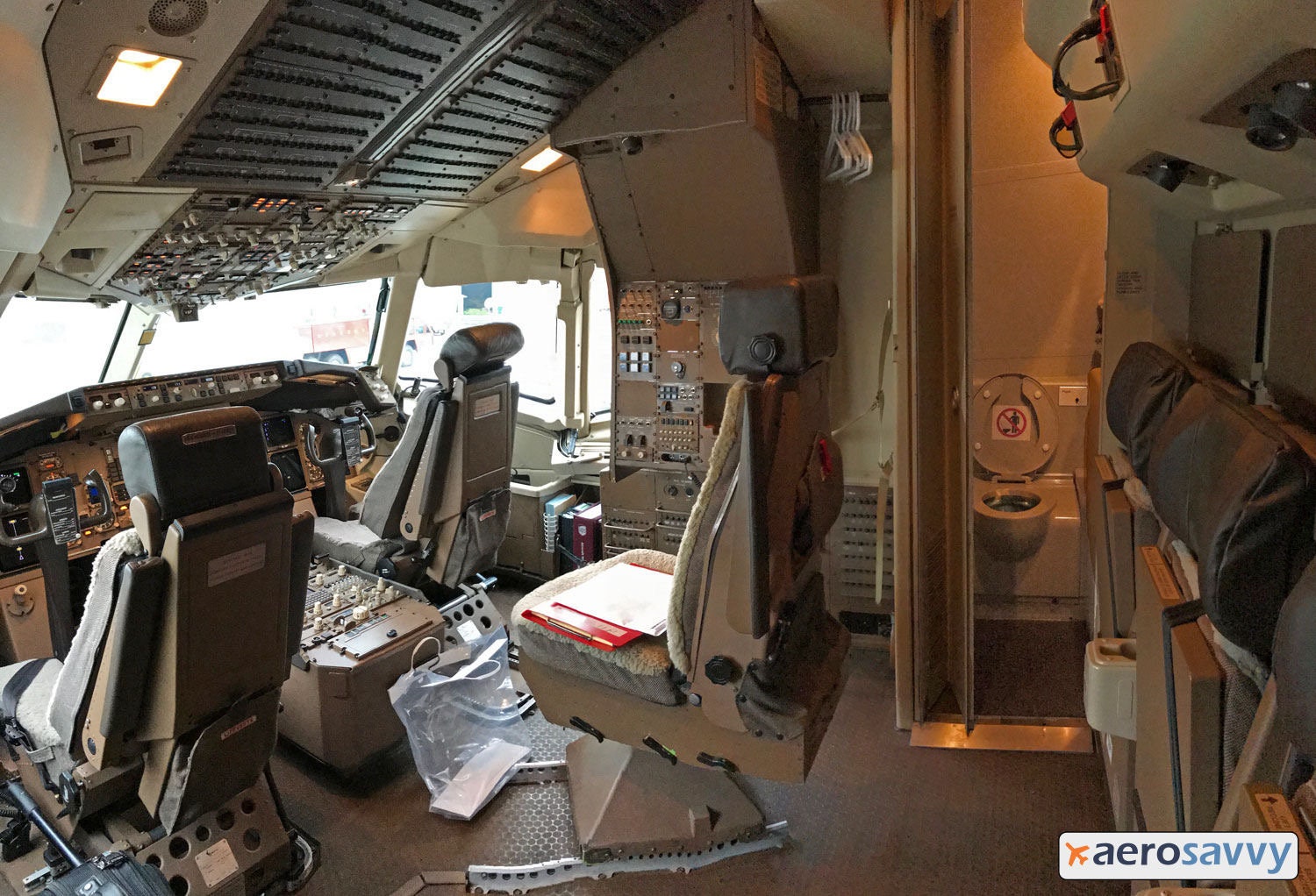 Boeing 767 Cockpit First Observer Jumpseat Upcycled Office - Etsy