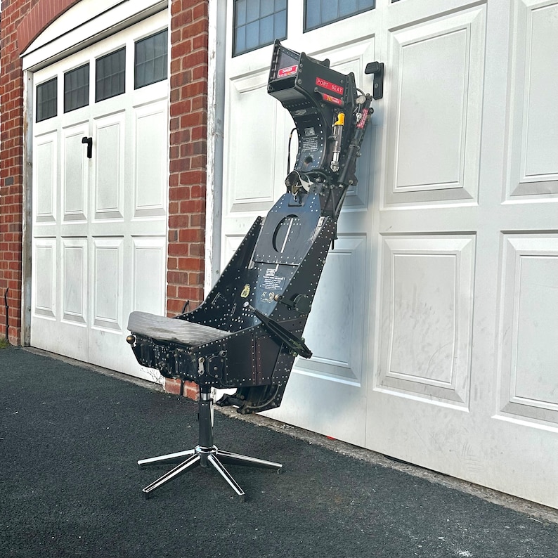 Martin Baker Mk4 Ejection Seat Port Side Desk Chair Bac Strikemaster ...