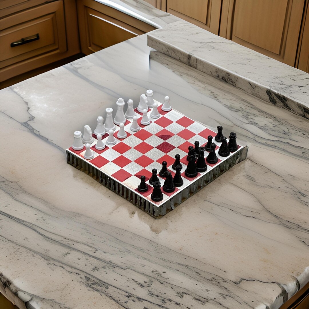 British Airways Boeing 747 Fuselage Cut Chess Board Set World’s First ...