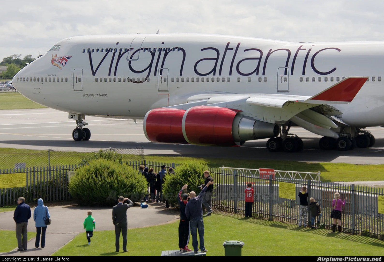 Virgin Atlantic G-VAST Boeing 747 Upcycled Ornament Fuselage Rib Spar ...
