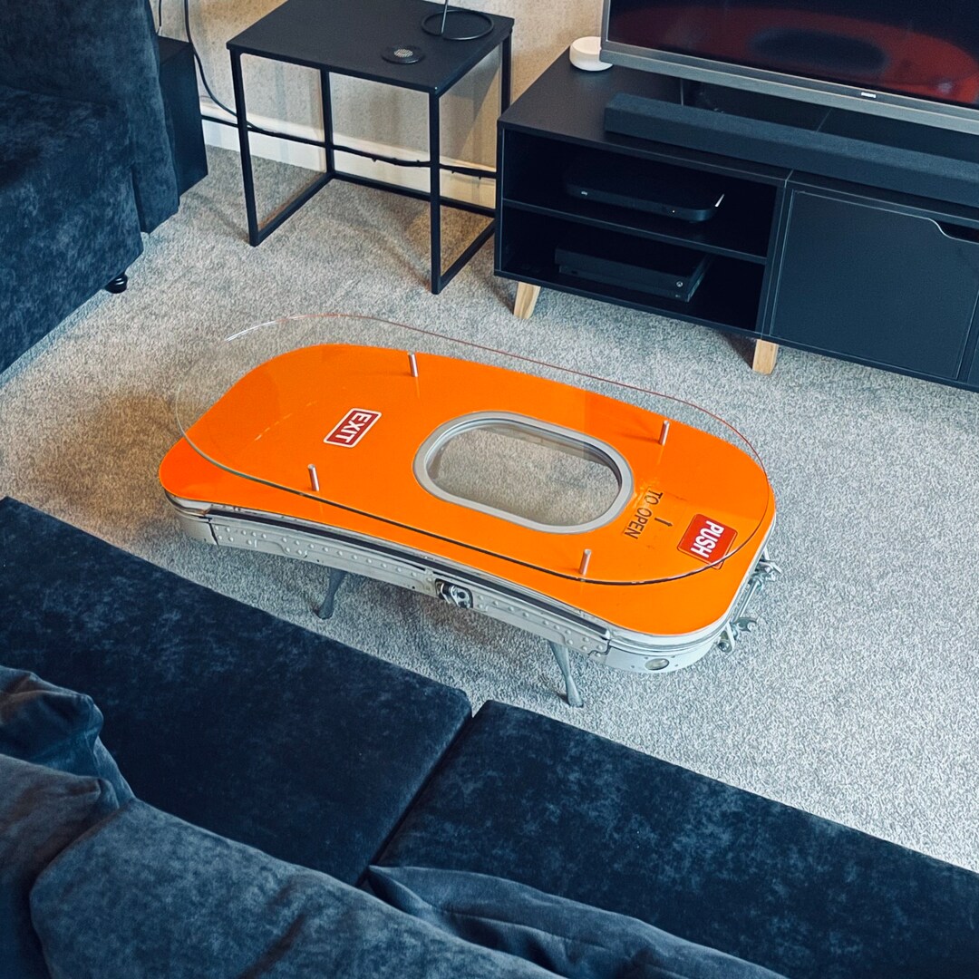 EASYJET Emergency Overwing Exit Door G-EZII Airbus A319 Coffee Table ... EASYJET Emergency Overwing Exit Door G-EZII Airbus A319 Coffee Table ...