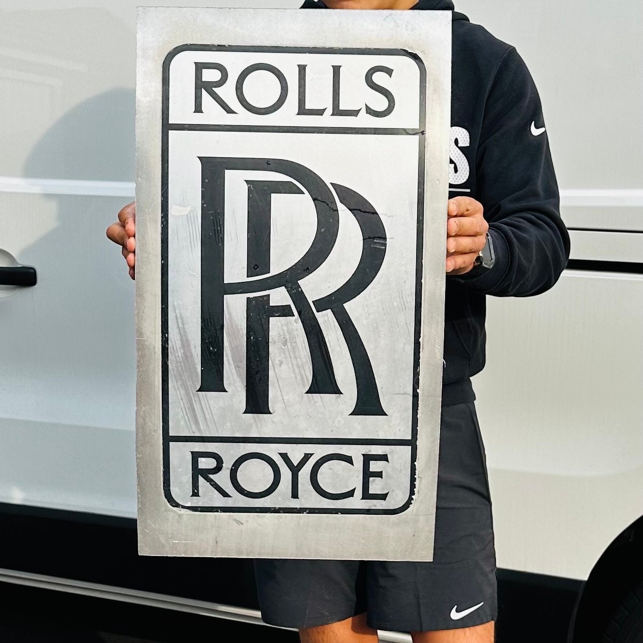 Rolls Royce Jet Engine Logo Cut Out PAN AM British Airways Royal Air ...