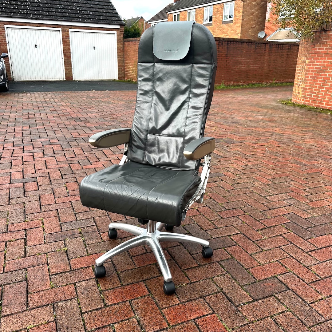 Iberia Economy Upcycled Recaro Office Desk Chair Speedbird - Etsy