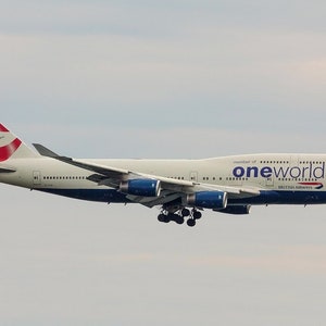 British Airways Boeing 747 Cockpit Windscreen G-civk G-civj G-civk ...