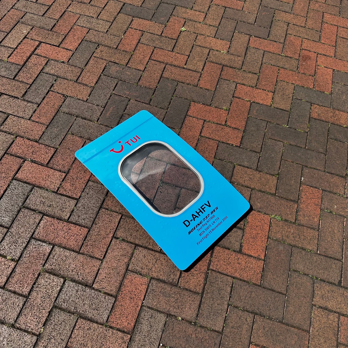 TUI Airways D-AHFV Boeing 737-800 Window Fuselage Cut Airline - Etsy