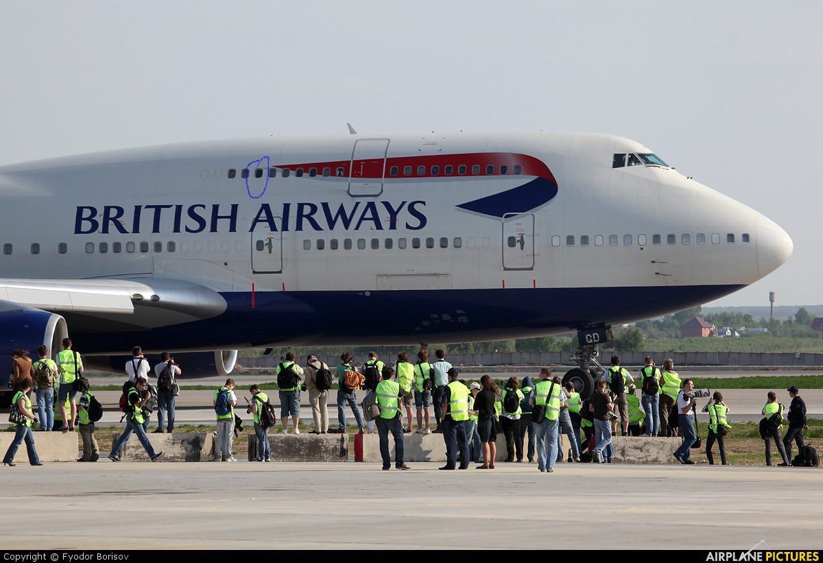 British Airways G-BYGD Boeing 747 Window Fuselage Cut Upper - Etsy UK