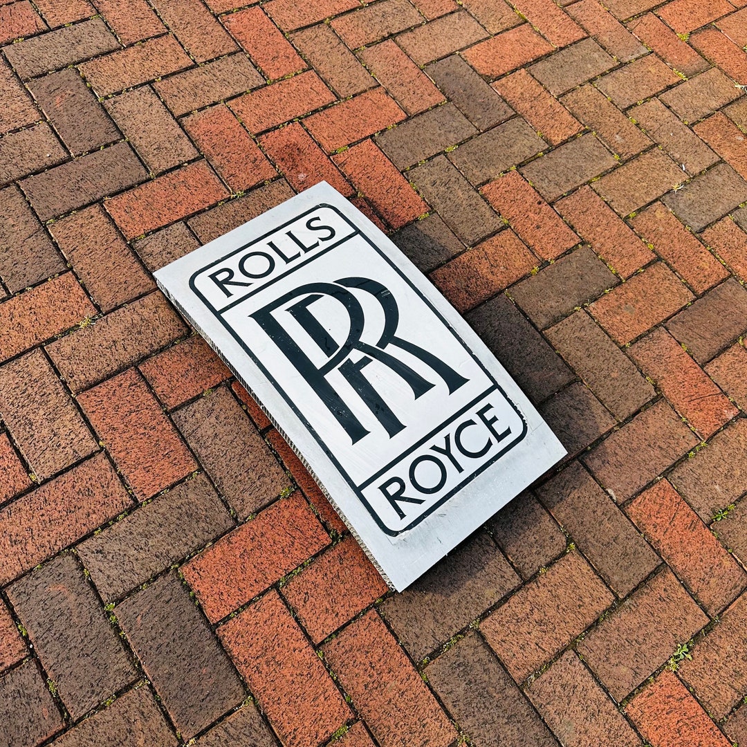 Rolls Royce Jet Engine Logo Cut Out PAN AM British Airways Royal Air ...