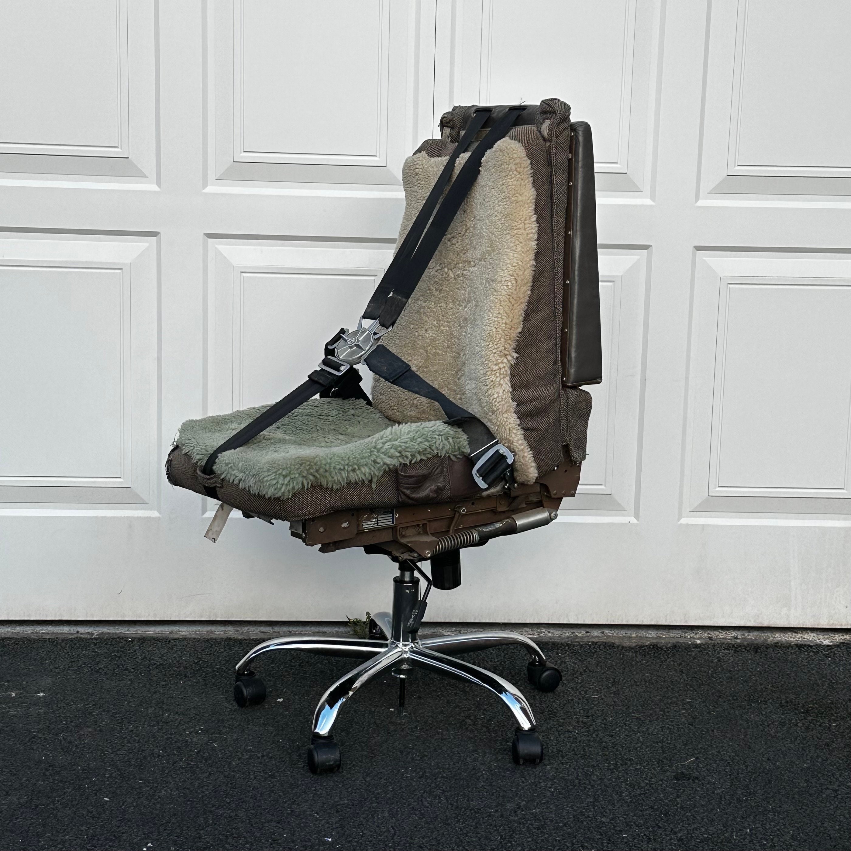 Boeing 767 Cockpit First Observer Jumpseat Upcycled Office - Etsy