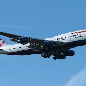 British Airways Boeing 747 Cockpit Windscreen G-civk G-civj G-civk ...