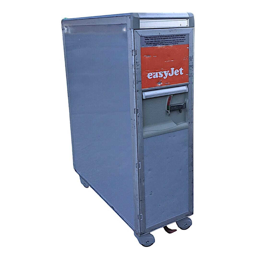 Easyjet Airways G-EZAB Airbus A319 A320 Half Size Meal Cart Trolley ...