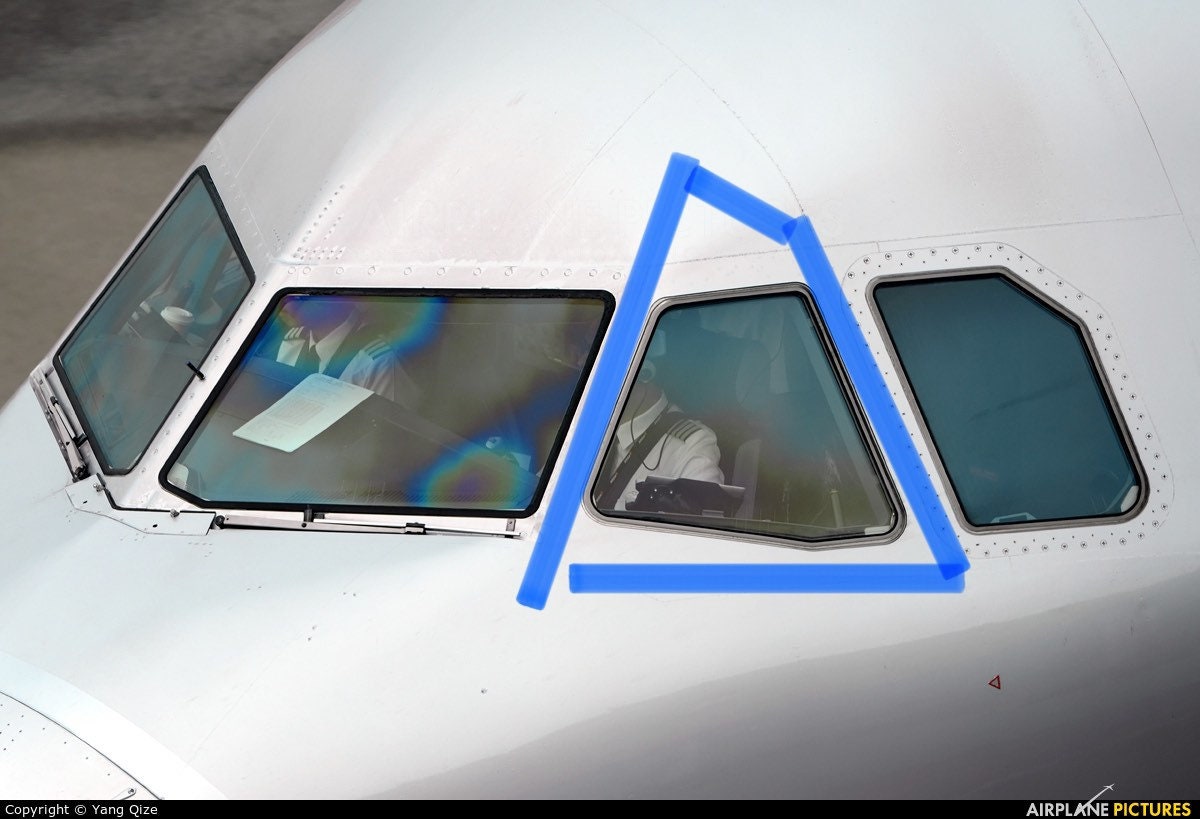 Airbus A320 Cockpit Windscreen Windshield Coffee Table Fuselage Airline ...