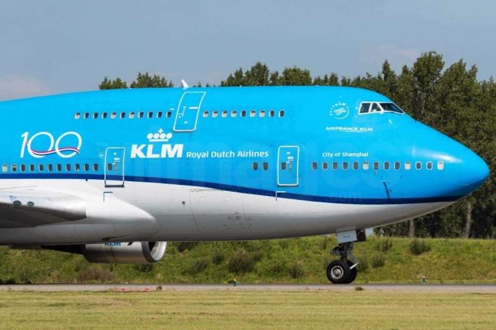 KLM Royal Dutch Airlines Boeing 747 PH-BFW Flight Attendant Crew Seat ...