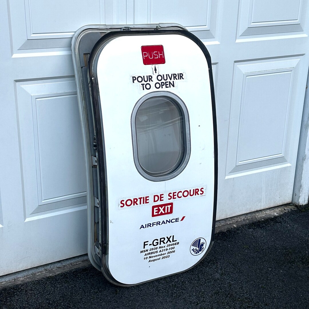 Air France F-GRXD Airbus A319 OWE Door Upcycled Office Desk Chair ...
