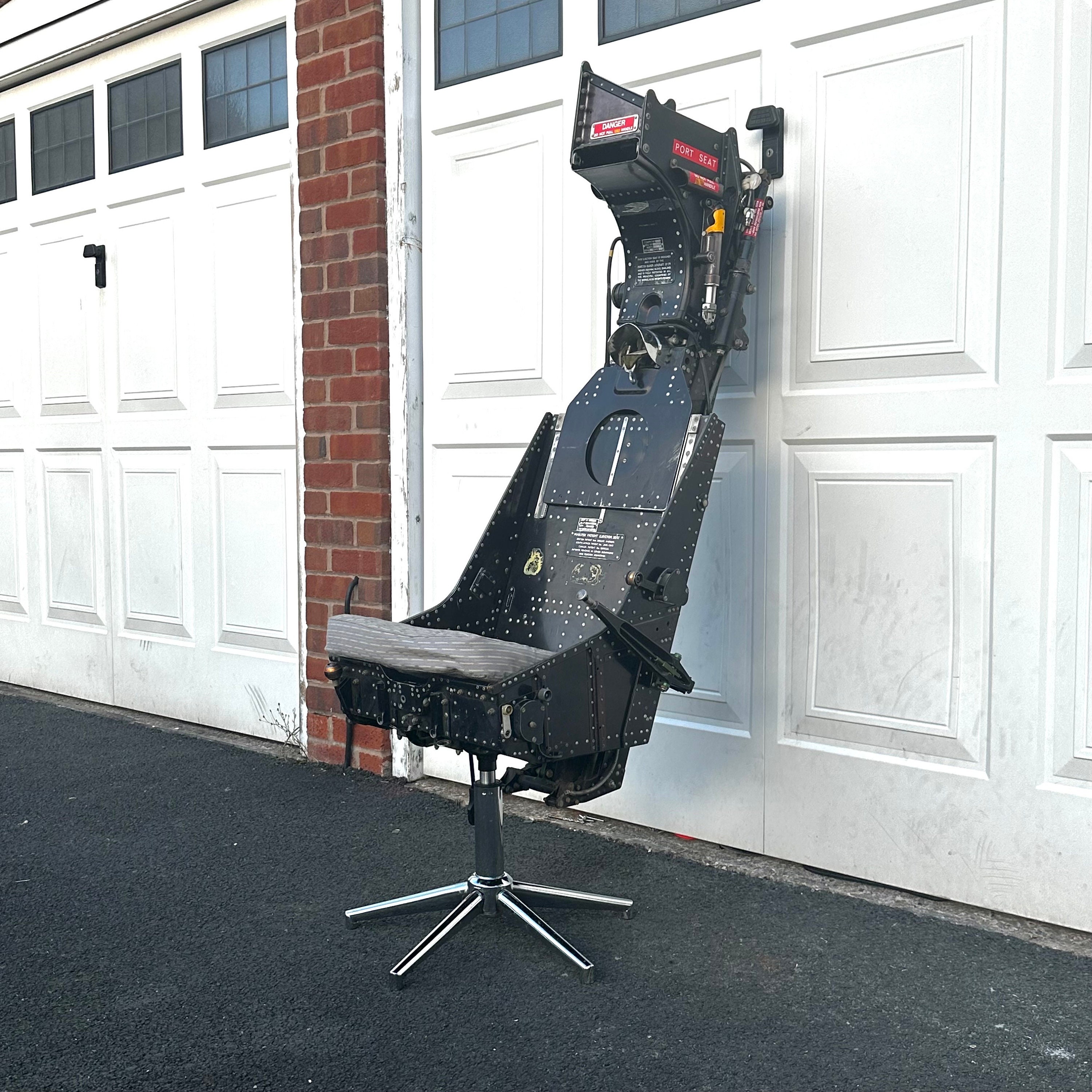 Martin Baker Mk4 Ejection Seat Port Side Desk Chair Bac - Etsy