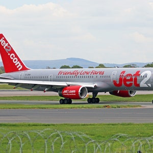 Jet2 G-LSAA Boeing 757 Captain Control Yoke Mounted Oak Wood Airline ...