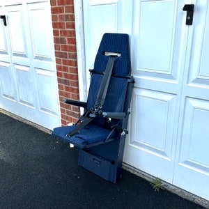 Air France F-GRXD Airbus A319 First Observers Jumpseat Co Pilot Seat ...