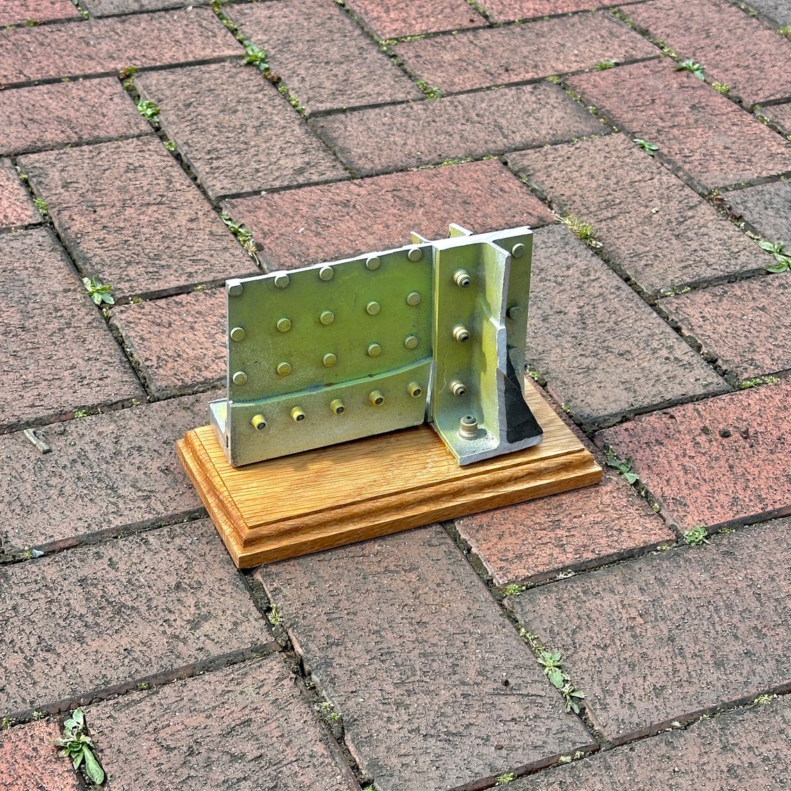 Virgin Atlantic G-VAST Boeing 747 Upcycled Ornament Fuselage Rib Spar ...