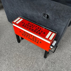 Black Box Flight Data Recorder Coffee Table Fuselage Airline Aviation ...